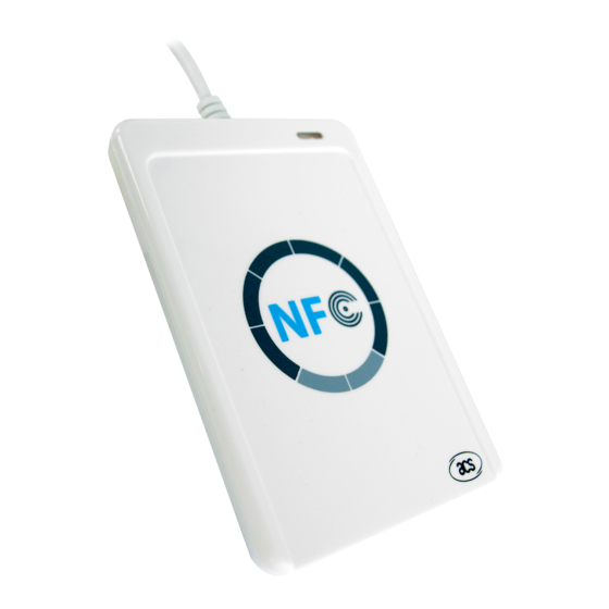 ACS ACR122 SERIES APPLICATION PROGRAMMING INTERFACE Pdf Download ...