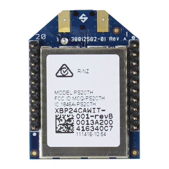 DIGI XBEE DIGIMESH 2.4 USER MANUAL Pdf Download | ManualsLib