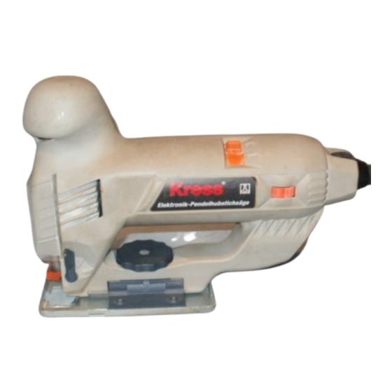 KRESS 6240 E OPERATING INSTRUCTIONS MANUAL Pdf Download | ManualsLib