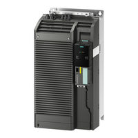 Siemens SINAMICS CU240S DP Manuals | ManualsLib
