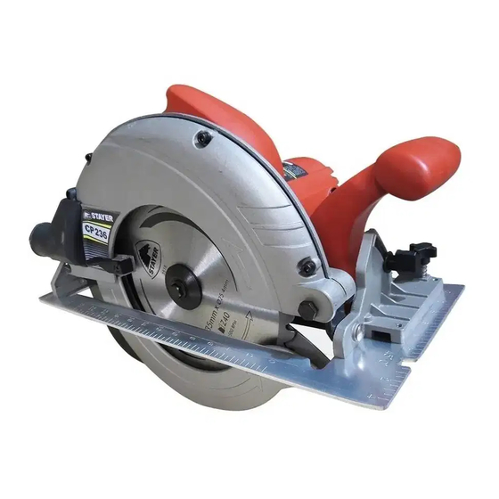 STAYER CP190 OPERATING INSTRUCTIONS MANUAL Pdf Download | ManualsLib