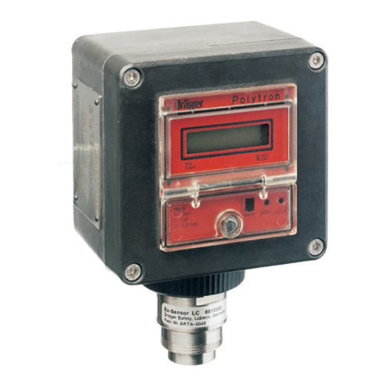 DRÄGER POLYTRON EX INSTRUCTIONS FOR USE MANUAL Pdf Download | ManualsLib