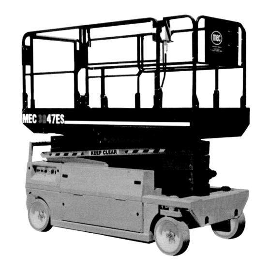 MEC ES SERIES SERVICE & PARTS MANUAL Pdf Download | ManualsLib