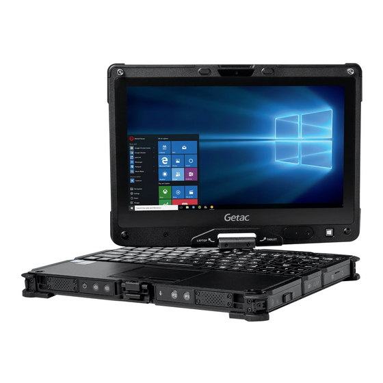 GETAC V110G4 USER MANUAL Pdf Download | ManualsLib