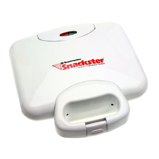 TOASTMASTER SNACKSTER 288 RECIPE BOOK USE AND CARE MANUAL Pdf Download ...
