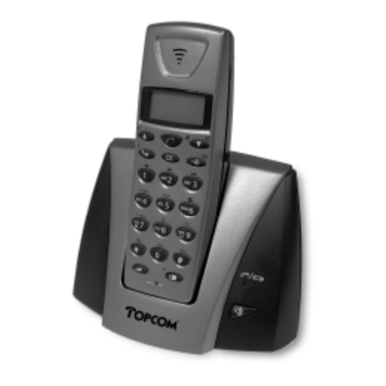 TOPCOM COCOON 350 USER MANUAL Pdf Download | ManualsLib