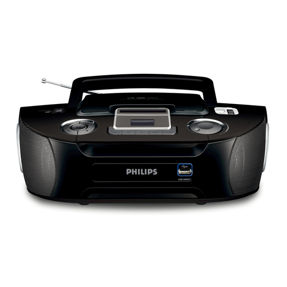 PHILIPS AZ1834/55 QUICK START MANUAL Pdf Download | ManualsLib
