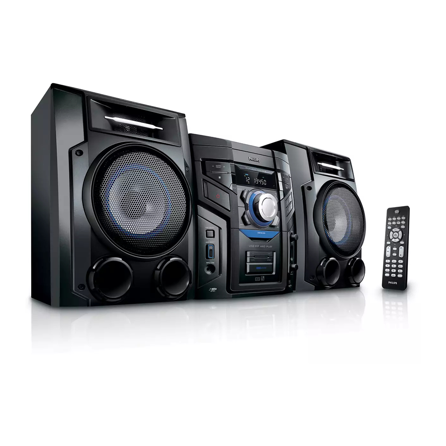 PHILIPS FWM417/55 QUICK START MANUAL Pdf Download | ManualsLib