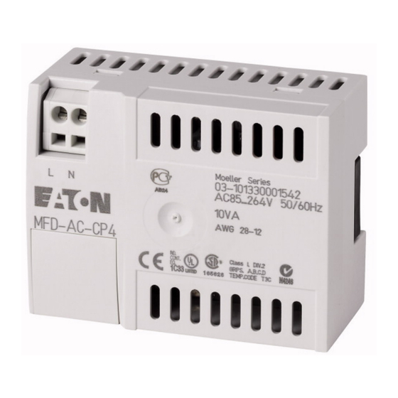 EATON MFD-AC-CP4 USER MANUAL Pdf Download | ManualsLib
