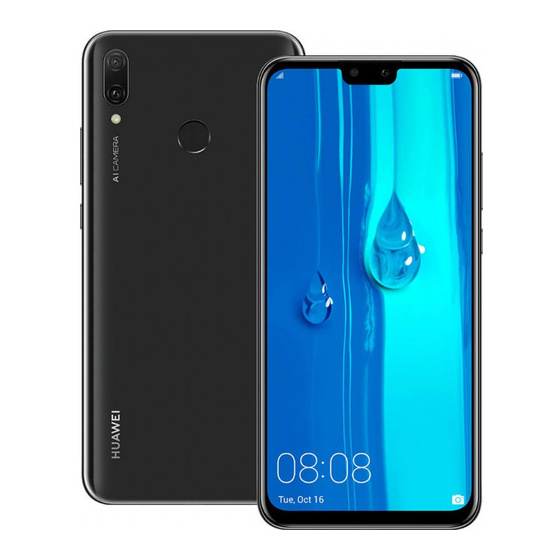HUAWEI Y9 2019 USER MANUAL Pdf Download | ManualsLib