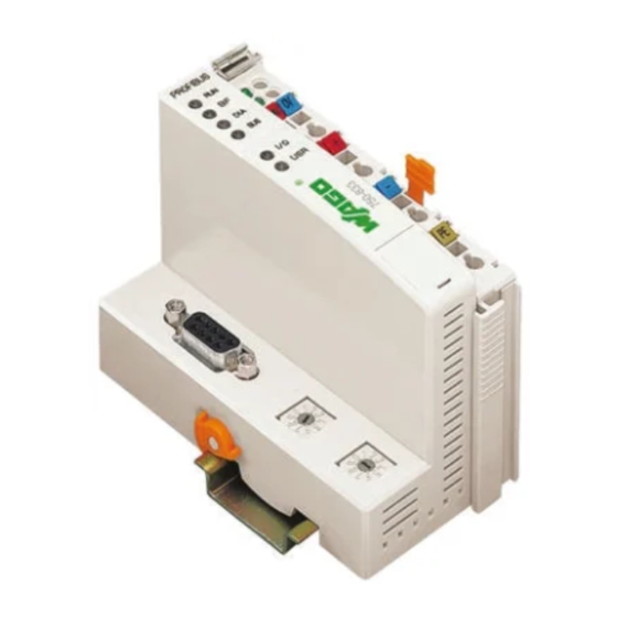 WAGO I/O SYSTEM 750 750-833 MANUAL Pdf Download | ManualsLib