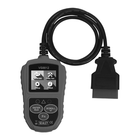 SEALEY VS8812 INSTRUCTIONS MANUAL Pdf Download | ManualsLib