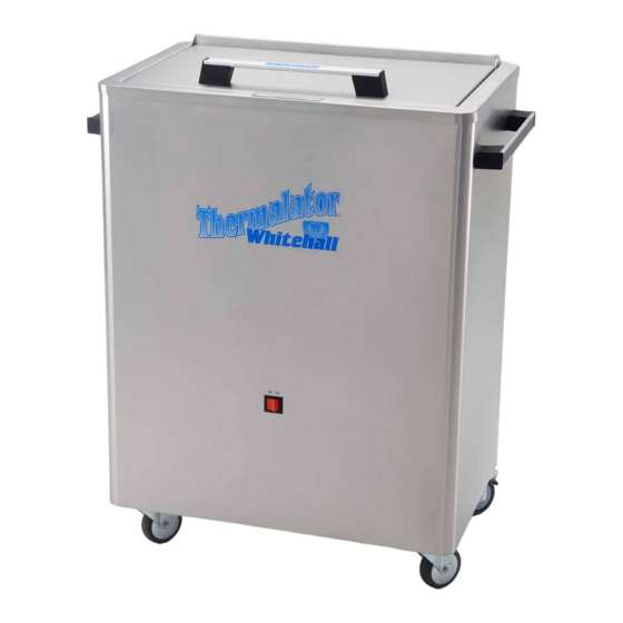 WHITEHALL THERMALATOR T-12-M INSTRUCTIONS FOR OPERATION AND CARE Pdf ...