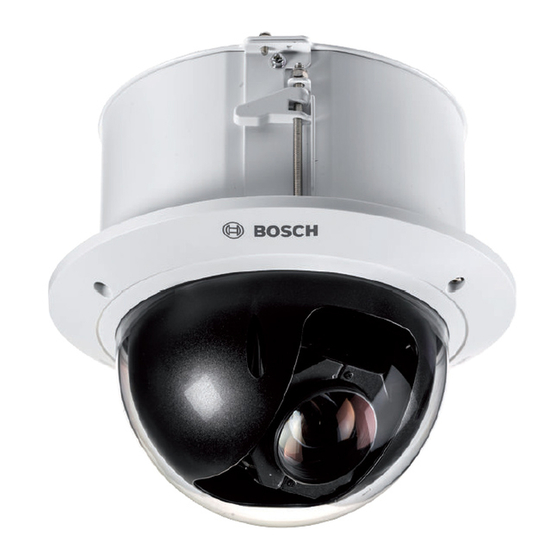 BOSCH AUTODOME IP STARLIGHT 5000I NDP?5512?Z30C INSTALLATION MANUAL Pdf ...