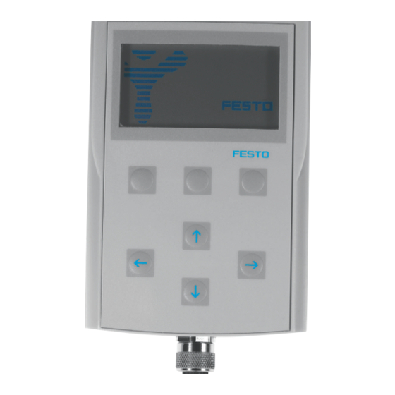 FESTO P.BE-CPX-MMI-1 SERIES BRIEF DESCRIPTION Pdf Download | ManualsLib