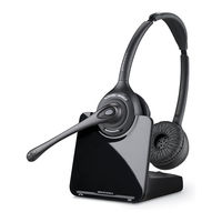 Plantronics CS520 Series Manuals | ManualsLib