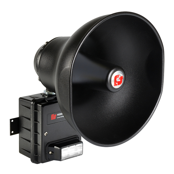 FEDERAL SIGNAL CORPORATION INFORMER15 SERIES SETUP, CONFIGURATION, AND ...