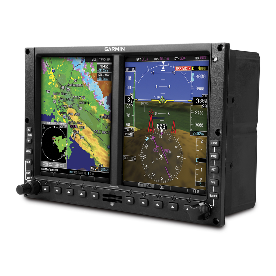 GARMIN G500H PILOT'S MANUAL Pdf Download | ManualsLib