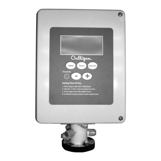 CULLIGAN CSM SERIES INSTALLATION, OPERATING AND SERVICE INSTRUCTIONS ...