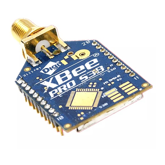 DIGI XBEE-PRO S3 USER MANUAL Pdf Download | ManualsLib