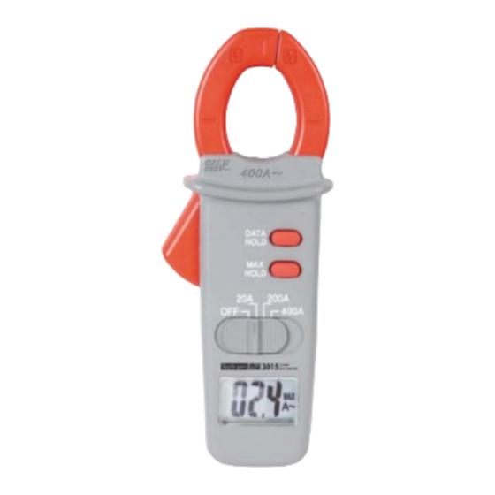 SEFRAM MW 3015 USER MANUAL Pdf Download | ManualsLib