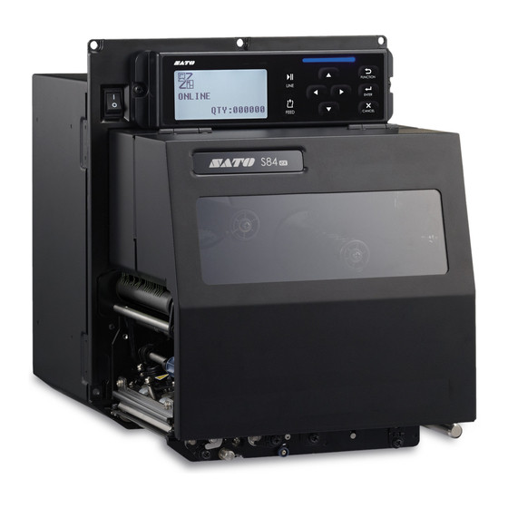SATO S84 EX SERVICE MANUAL Pdf Download | ManualsLib