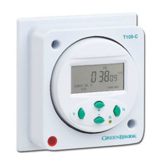 GREEN BROOK T105-C SIMPLIFIED OPERATING INSTRUCTIONS Pdf Download ...