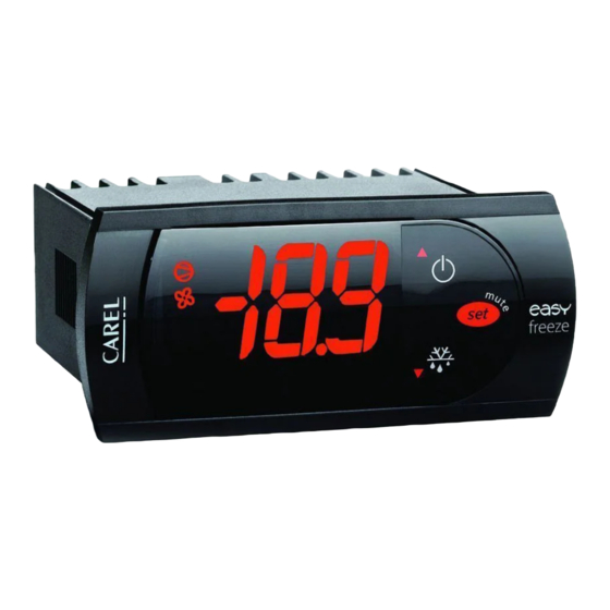 CAREL EASY FREEZE PZD C0 SERIES MANUAL Pdf Download | ManualsLib