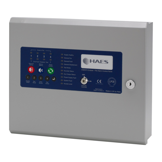 HAES ESENTO ECLIPSE ECL-2 INSTALLATION, COMMISSIONING & OPERATING ...