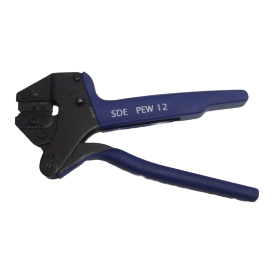 TYCO ELECTRONICS PEW 12 INSTRUCTION SHEET Pdf Download | ManualsLib