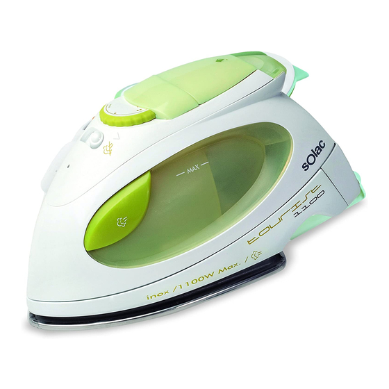 SOLAC PV1610 INSTRUCTIONS FOR USE MANUAL Pdf Download | ManualsLib