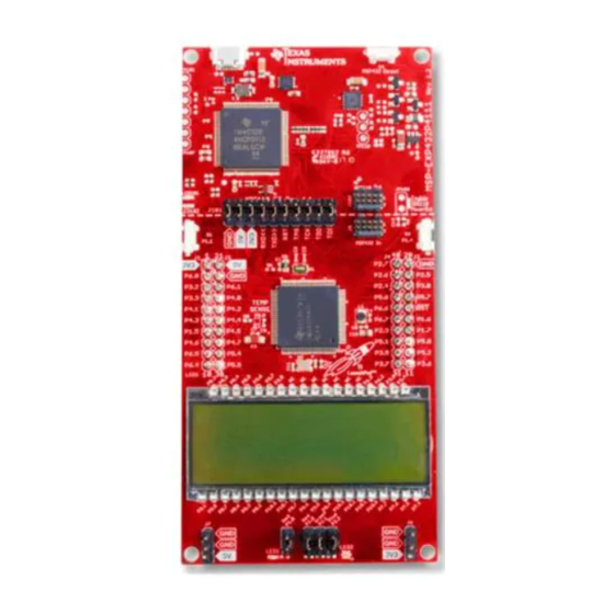 TEXAS INSTRUMENTS SIMPLELINK MSP432P4 SERIES TECHNICAL REFERENCE MANUAL ...