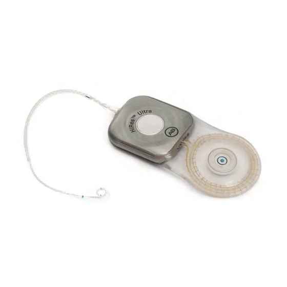 ADVANCED BIONICS HIRESOLUTION BIONIC EAR SYSTEM INSTRUCTIONS FOR USE ...