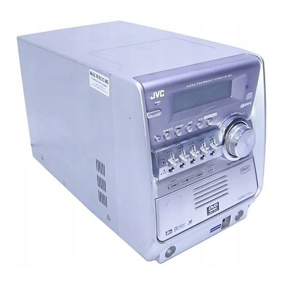 JVC UX-GD7 INSTRUCTIONS MANUAL Pdf Download | ManualsLib