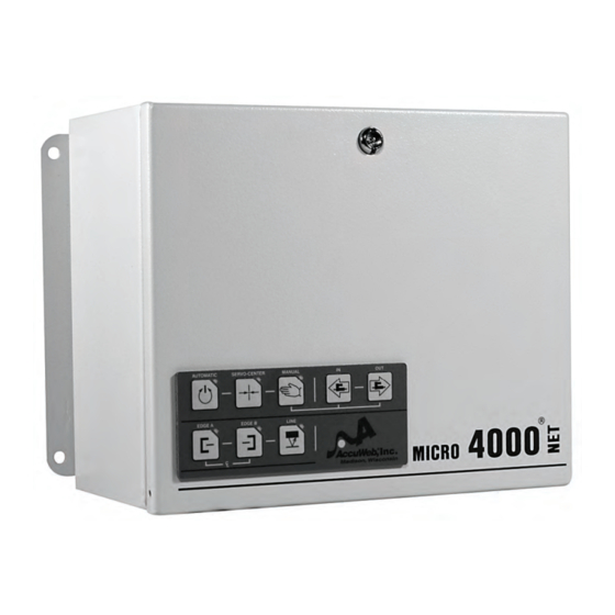 ACCUWEB MICRO 4000 NET INSTRUCTION MANUAL Pdf Download | ManualsLib
