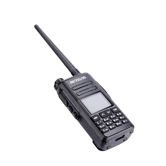 RETEVIS RT72 USER MANUAL Pdf Download | ManualsLib