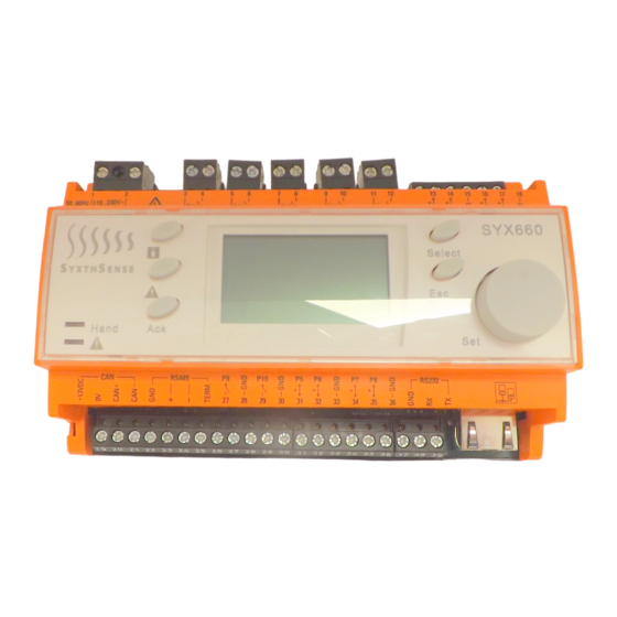 SYXTHSENSE SYX66 SERIES COMMISSIONING MANUAL Pdf Download | ManualsLib