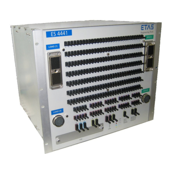 ETAS ES4441.1 USER MANUAL Pdf Download | ManualsLib