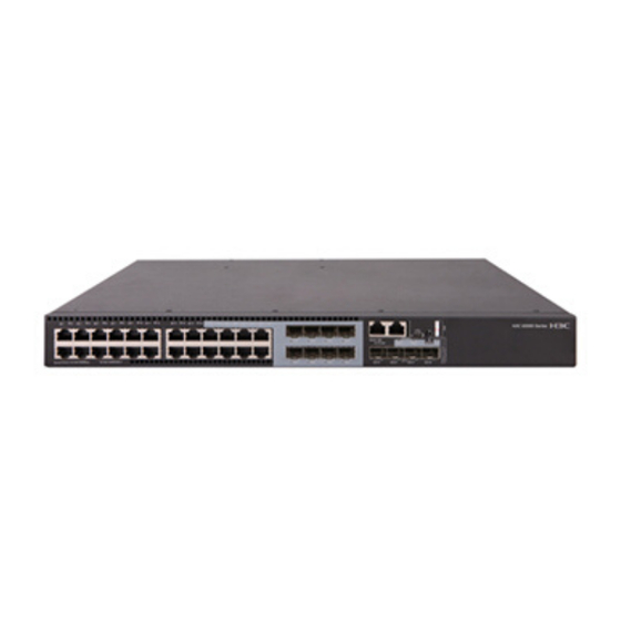 H3C S5560S-EI SERIES CONFIGURATION MANUAL Pdf Download | ManualsLib