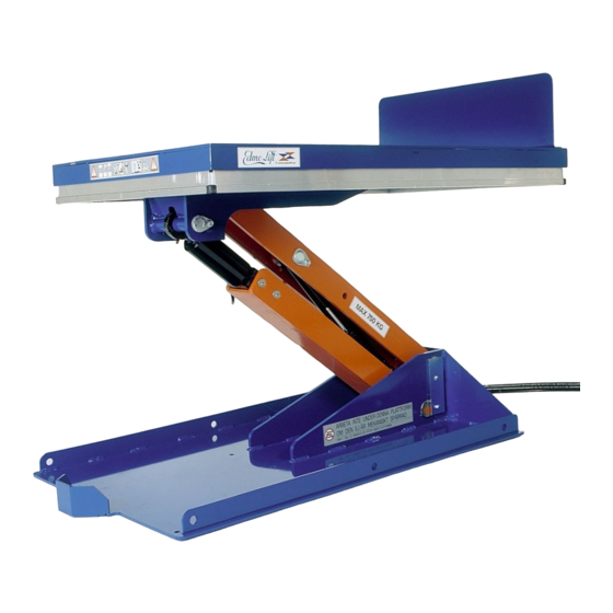 EDMOLIFT ALT 750 PRODUCT MANUAL Pdf Download | ManualsLib