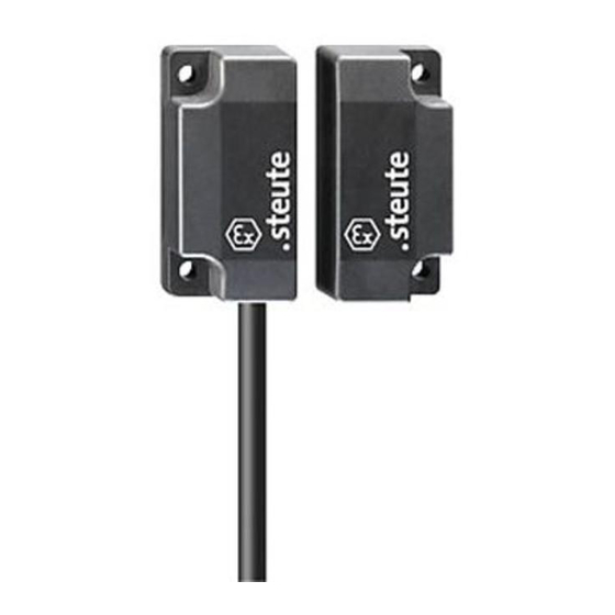 STEUTE EX 13 MOUNTING AND WIRING INSTRUCTIONS Pdf Download | ManualsLib