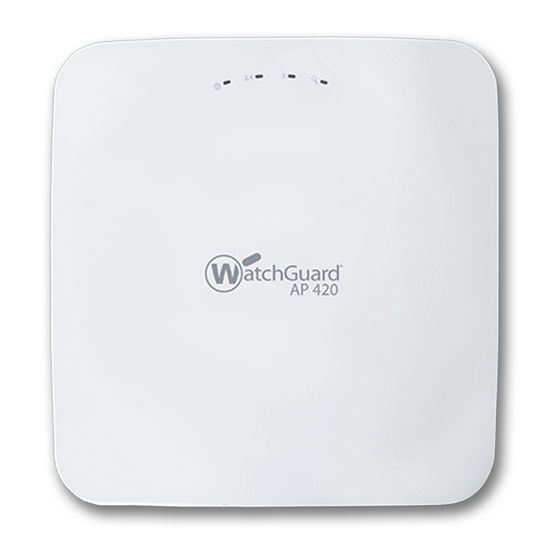 WATCHGUARD AP420 HARDWARE MANUAL Pdf Download | ManualsLib