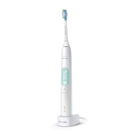 PHILIPS SONICARE PROTECTIVECLEAN 4700 INSTRUCTIONS MANUAL Pdf Download ...