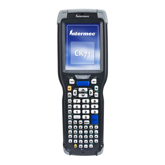 INTERMEC CK71 SERIES SERVICE WORK INSTRUCTIONS Pdf Download | ManualsLib