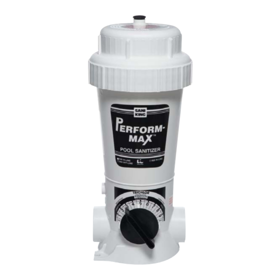 SANI KING PERFORM-MAX 920 INSTRUCTION MANUAL Pdf Download | ManualsLib