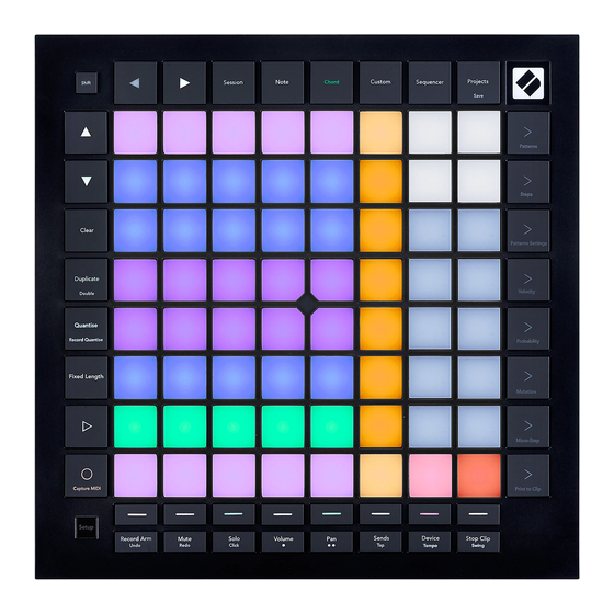 NOVATION LAUNCHPAD PRO MK3 PROGRAMMER'S REFERENCE MANUAL Pdf Download ...