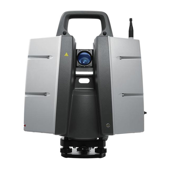 LEICA SCANSTATION P SERIES MANUAL Pdf Download | ManualsLib