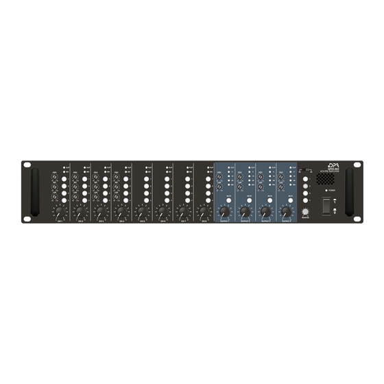 DPA QMX-801 OPERATION MANUAL Pdf Download | ManualsLib