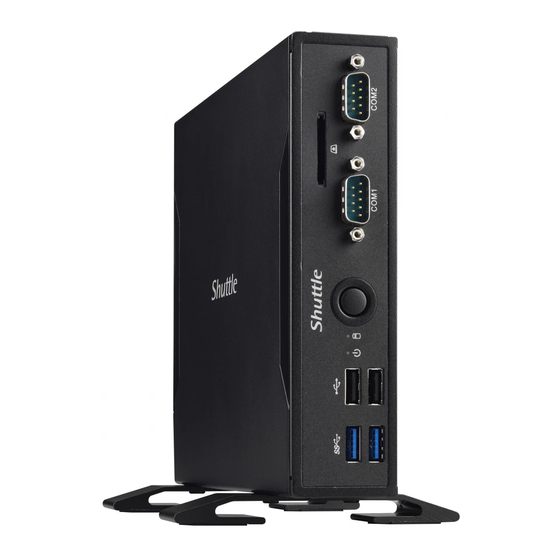 SHUTTLE DS68U SERIES QUICK MANUAL Pdf Download | ManualsLib