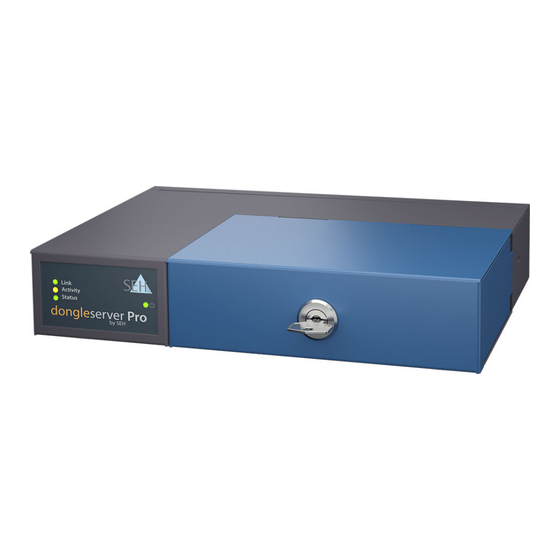 SEH DONGLESERVER PRO QUICK INSTALLATION MANUAL Pdf Download | ManualsLib